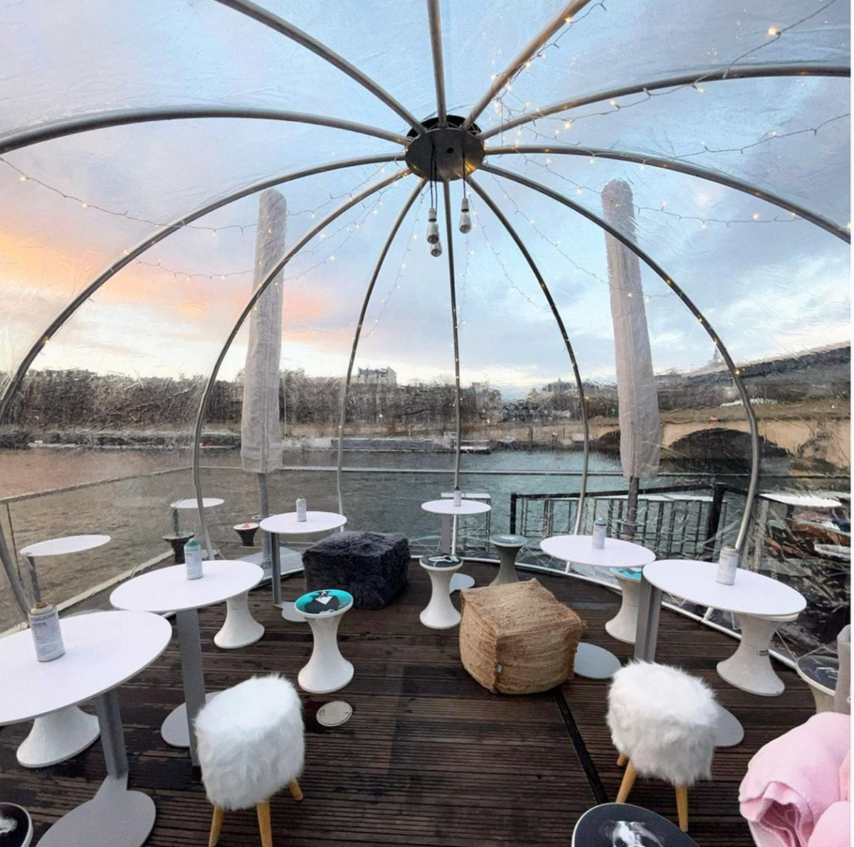 Bulle sur la Seine - Paris - Fluctuart